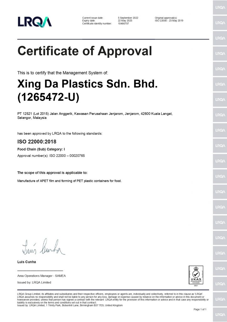 About Us - Xing Da Plastics | Plastic Supplier Manufacturer